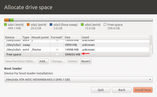 Ubuntu 10.10 manual disk partitioning guide – LinuxBSDos.com Ubuntu 10.10 manual disk partitioning guide – LinuxBSDos.com