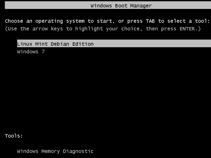 How To Dual Boot Linux Mint Debian Edition And Windows 7