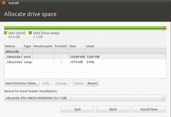 Manual disk partitioning guide for Ubuntu 11.04 | LinuxBSDos.com