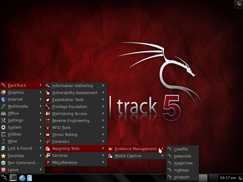 BackTrack 5 Revolution 2 screen shots | LinuxBSDos.com