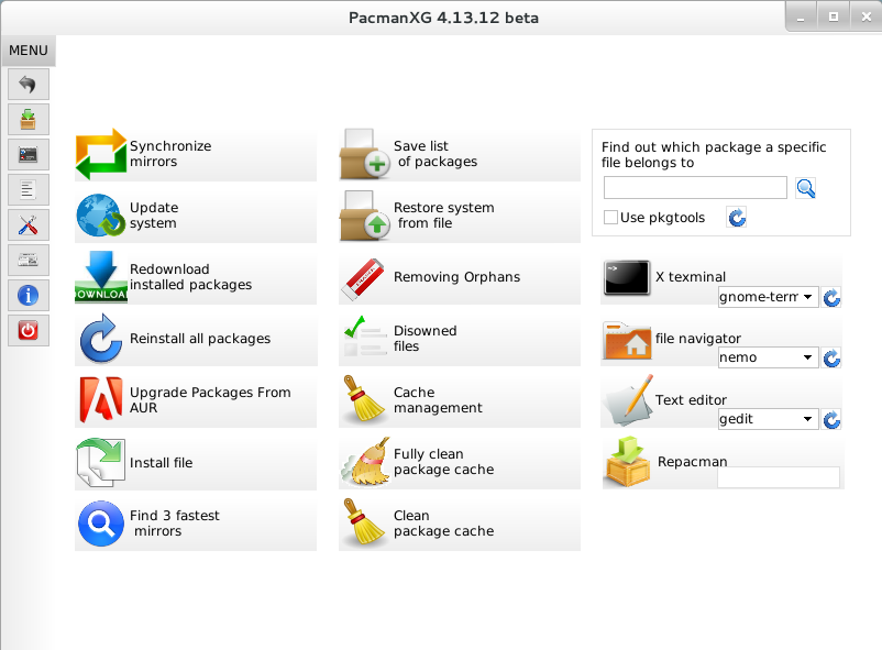 Cinnarch preview | LinuxBSDos.com