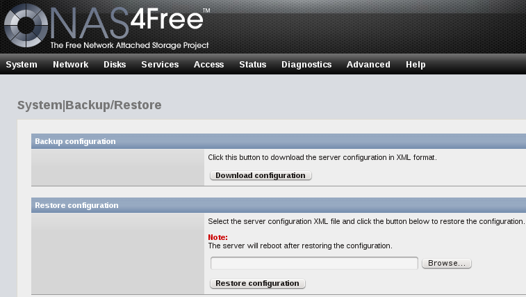 NAS4Free | LinuxBSDos.com