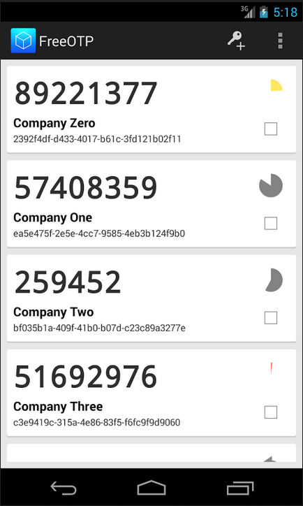 FreeOTP now vailable for Android. Install it from Google Play ...