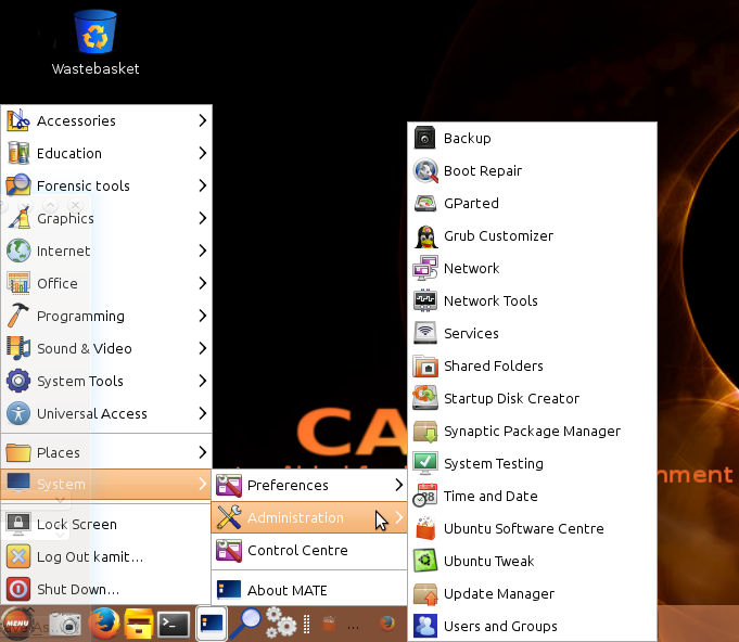 CAINE 5 review – Blackhole | LinuxBSDos.com