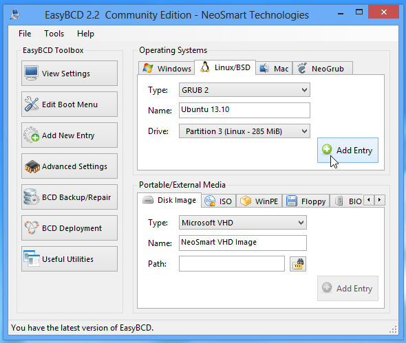 Dual Boot Windows 8 Or Windows 7 And Ubuntu 1310 With Ubuntu On A Btrfs Filesystem