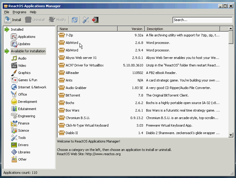 ReactOS 0.3.16 review | LinuxBSDos.com