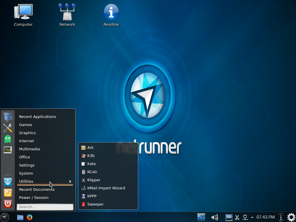 Netrunner Rolling 2014.09 review | LinuxBSDos.com