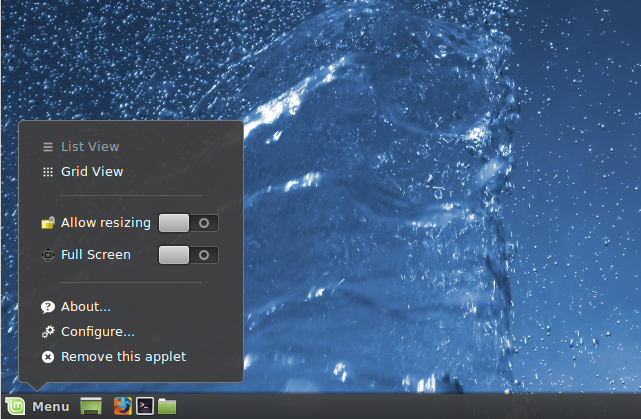 Configurable Menu: Install the best menu for Linux Mint 17/17.1 ...