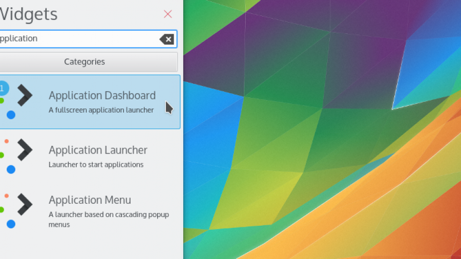 KDE5 Application Dashboard: Fullscreen application launcher | LinuxBSDos.com