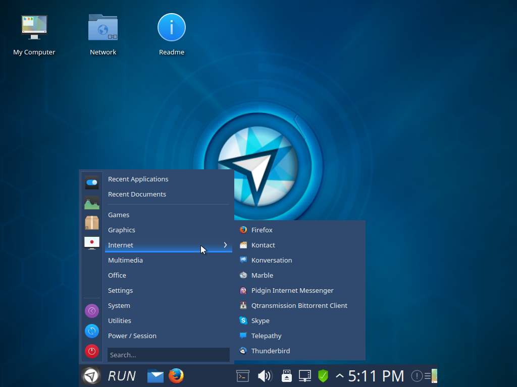 Netrunner Rolling 2015.11 screenshots | LinuxBSDos.com
