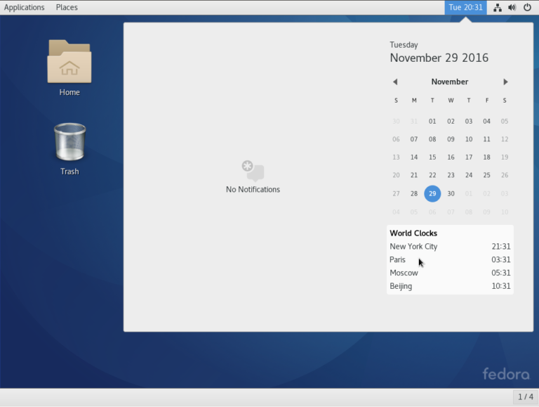 Fedora 25 GNOME 3 screenshots | LinuxBSDos.com