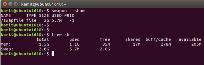 Replace the Swap partition with a Swap file after upgrading to Ubuntu 17.04 – LinuxBSDos.com