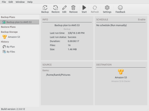 How to backup your Linux files to an Amazon S3 bucket using CloudBerry Backup | LinuxBSDos.com